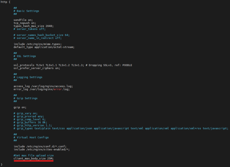 Odoo - Enable Large Uploads (>1MB) - Rob Fauls